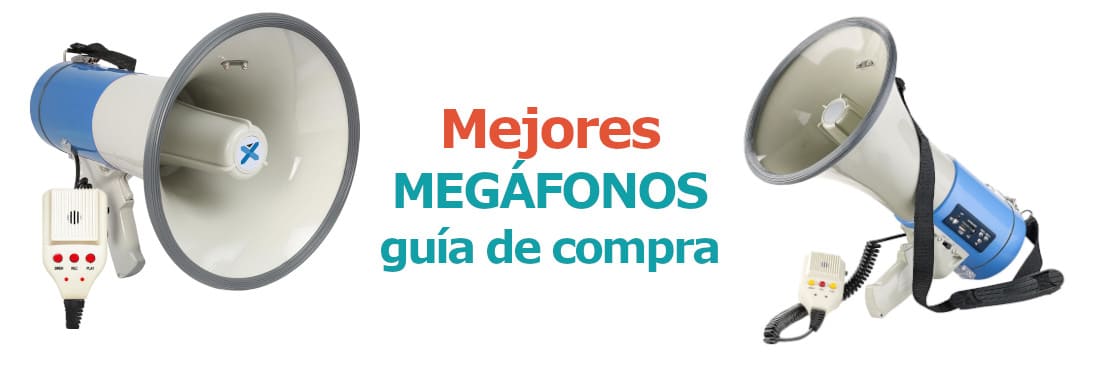 ️ Mejores Megáfonos – comparativa / guía de compra | ️
